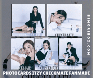 PHOTOCARDS ITZY CHECKMATE FANMADE DESCARGA GRATIS