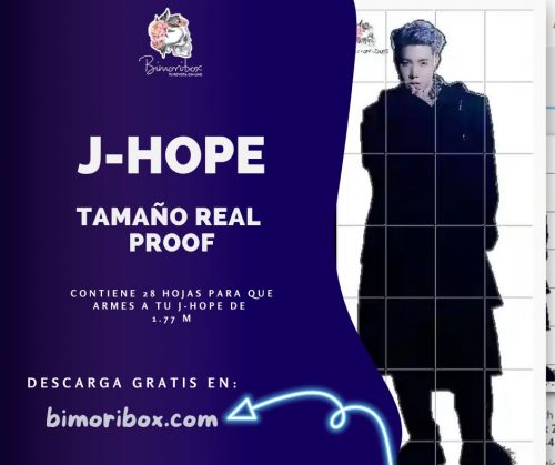 J-HOPE BTS PROOF TAMAÑO REAL DESCARGA GRATIS