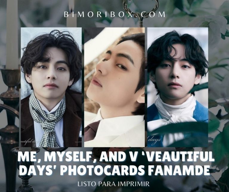Me Myself and V ‘Veautiful Days’ PHOTOCARDS FANMADE