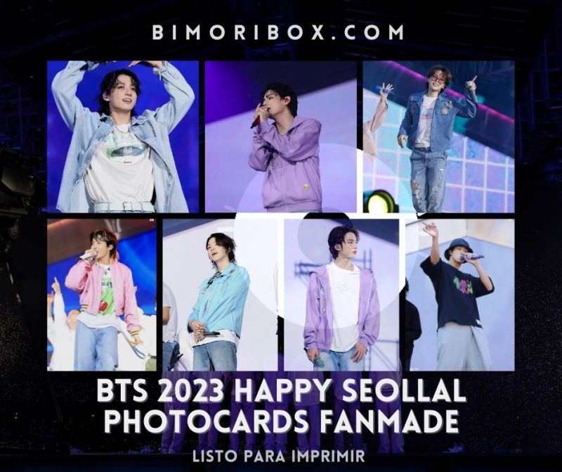BTS 2023 HAPPY Seollal PHOTOCARDS FANMADE
